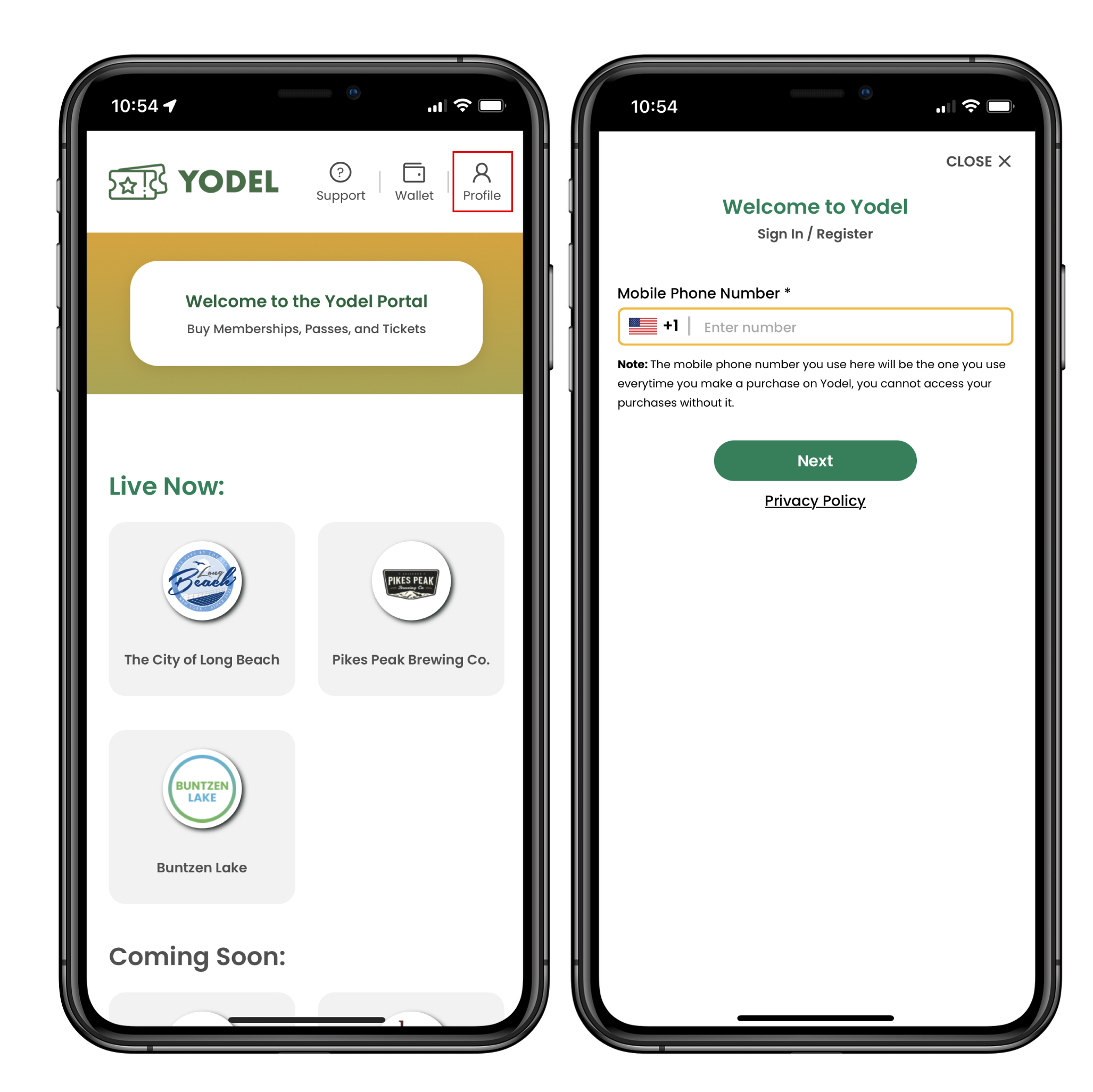 Yodel Portal Instructions