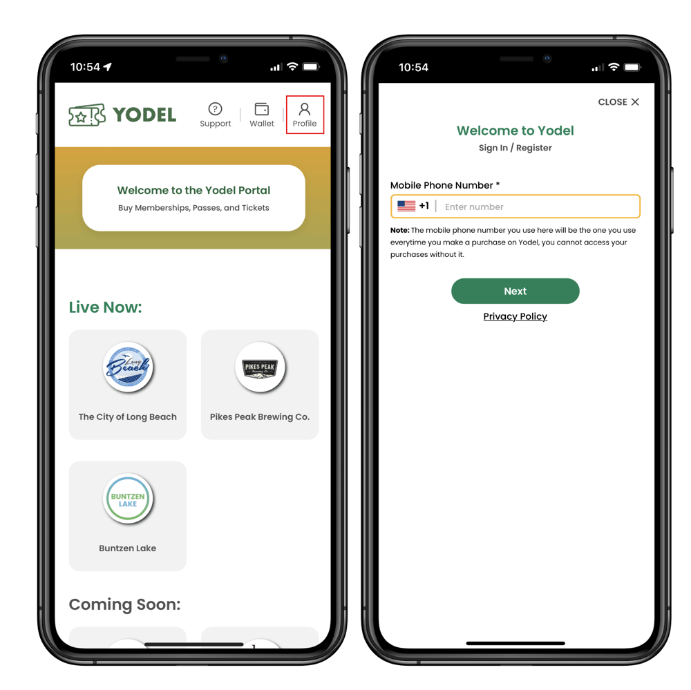 Yodel Portal Instructions