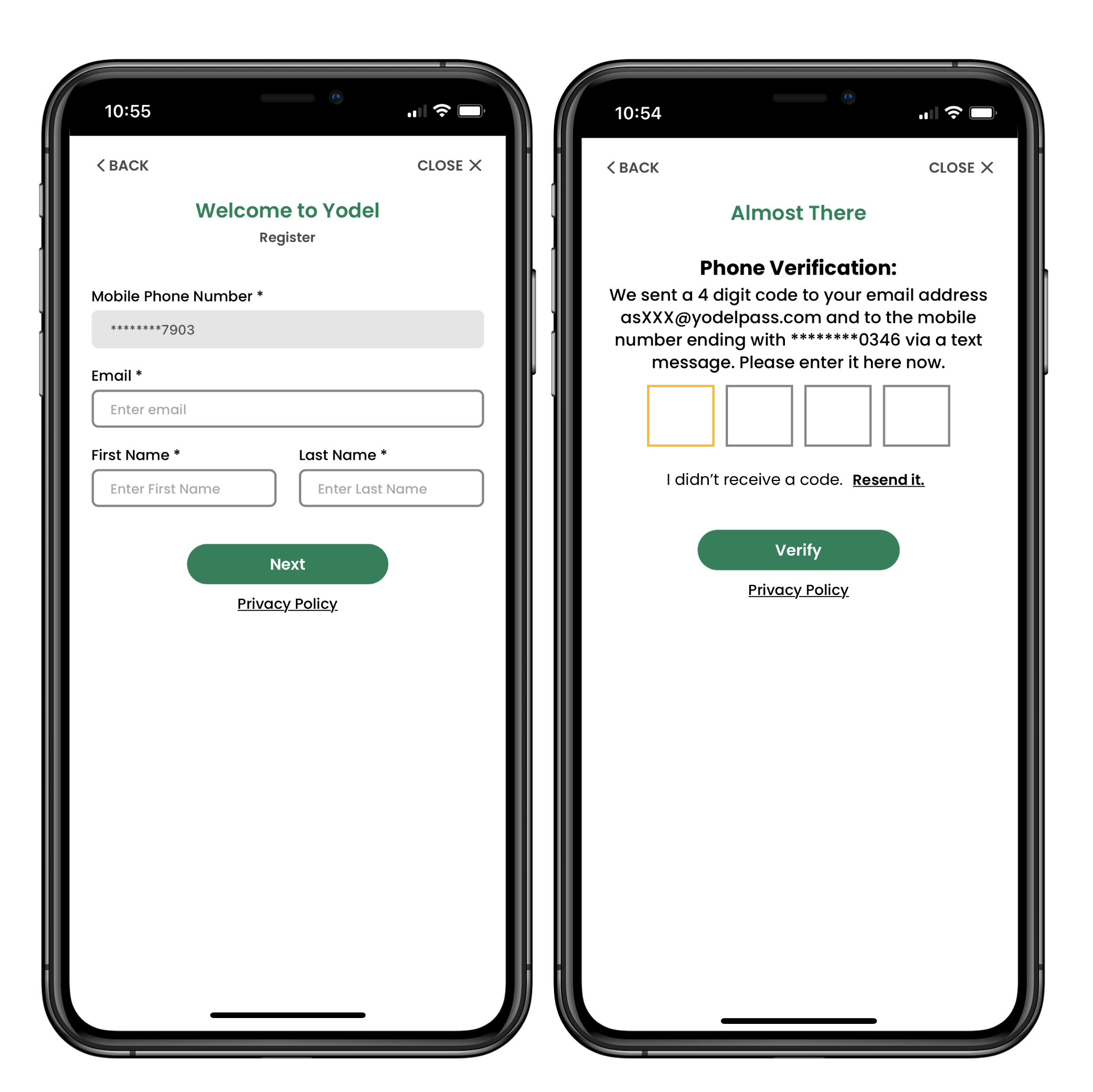 Yodel Portal Instructions