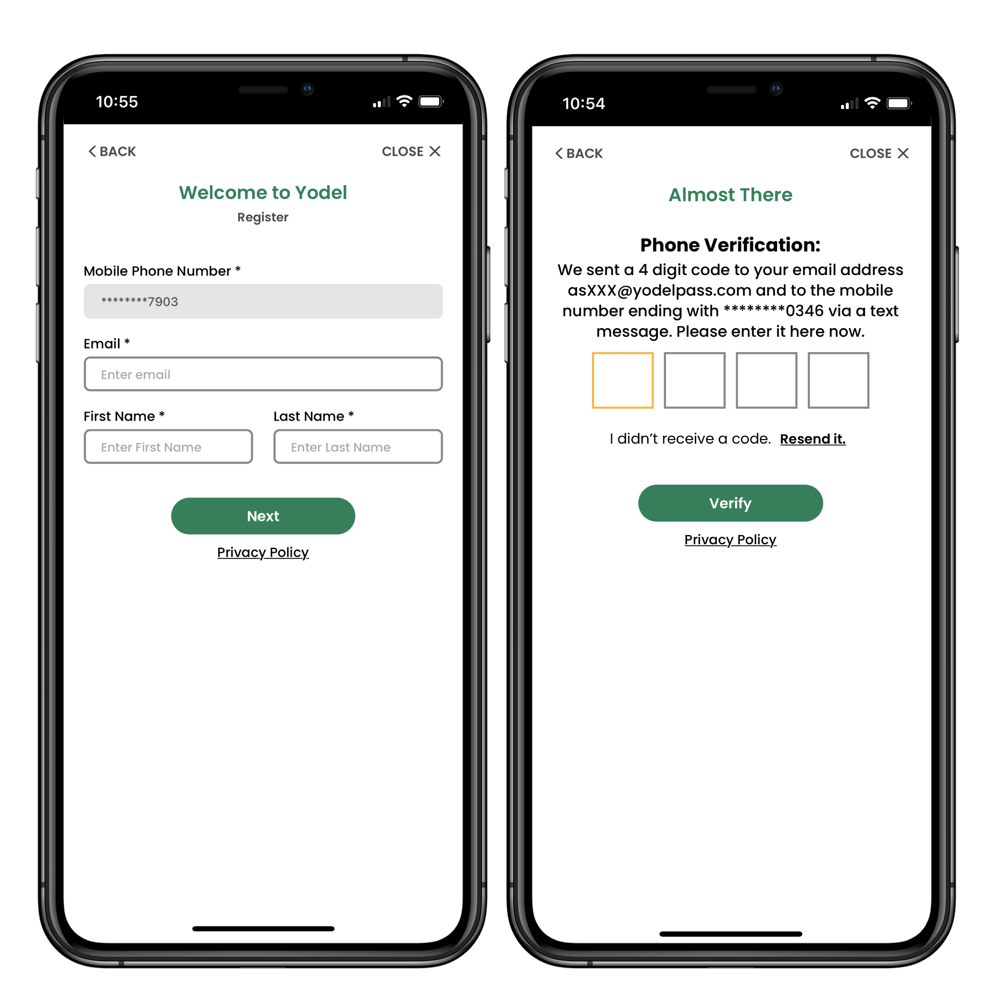 Yodel Portal Instructions