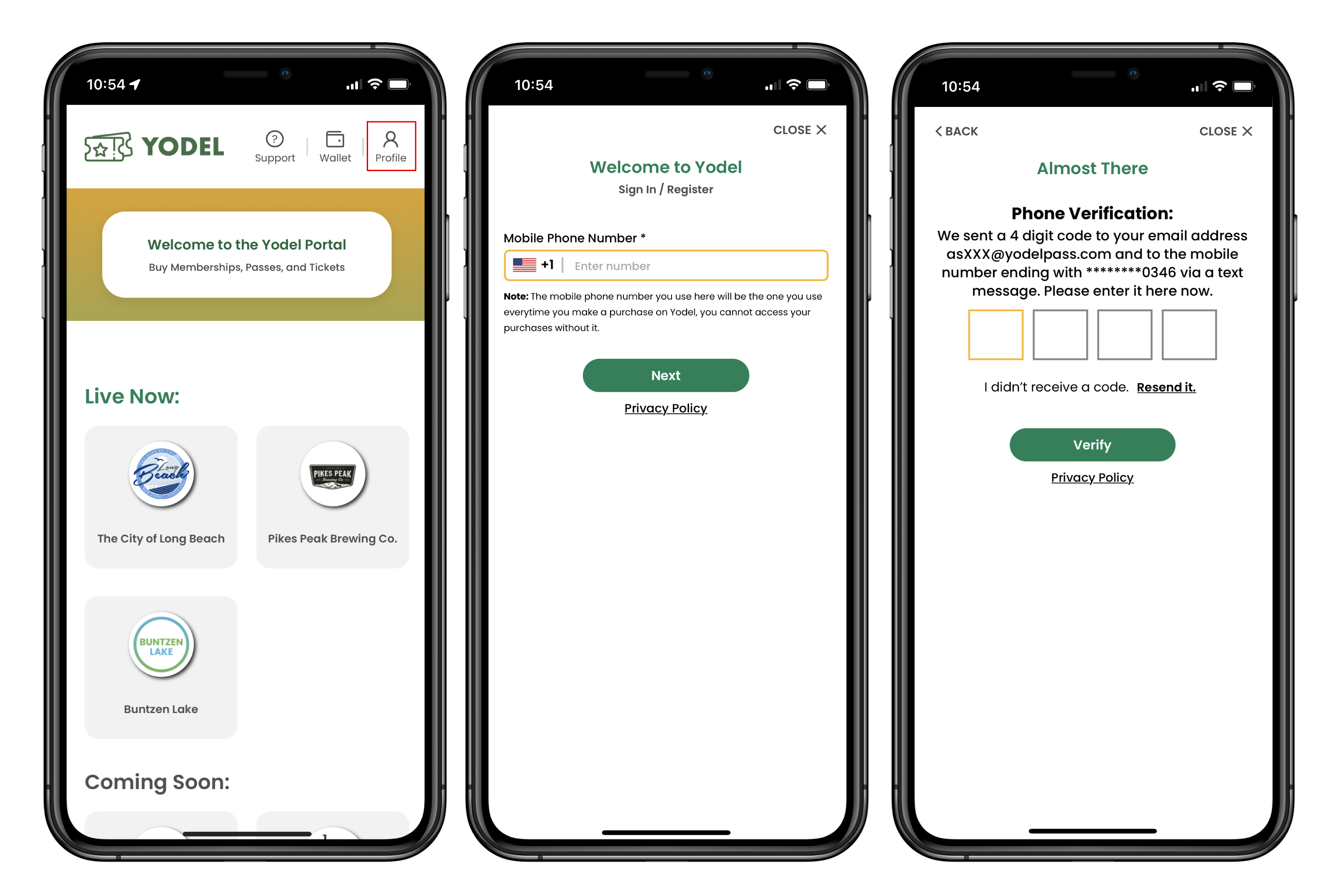 Yodel Portal Instructions