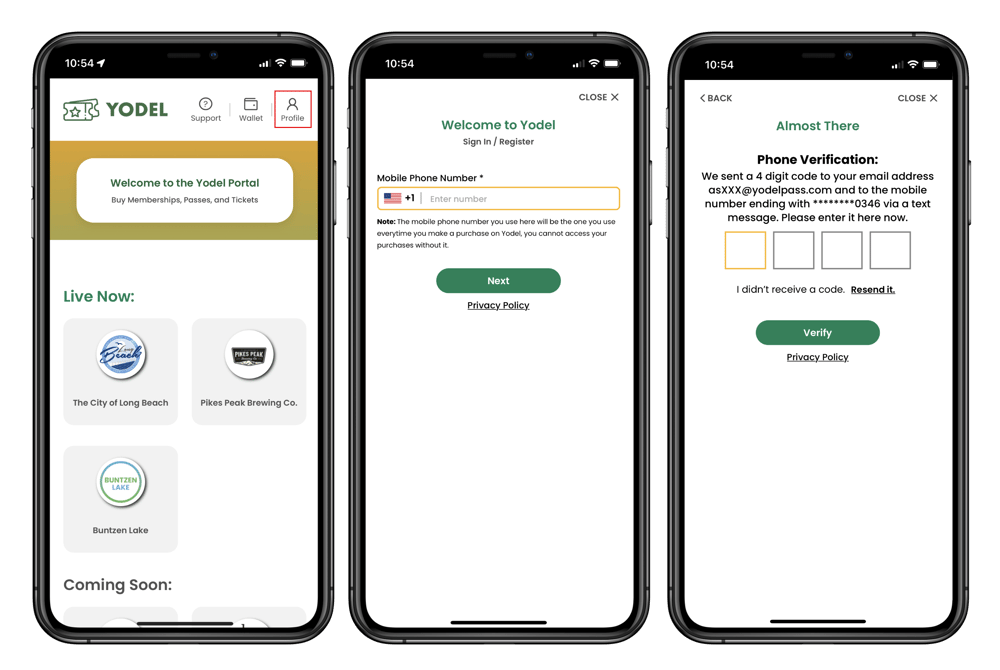 Yodel Portal Instructions