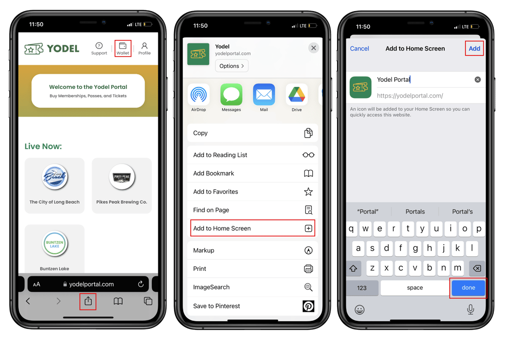 Yodel Portal Instructions