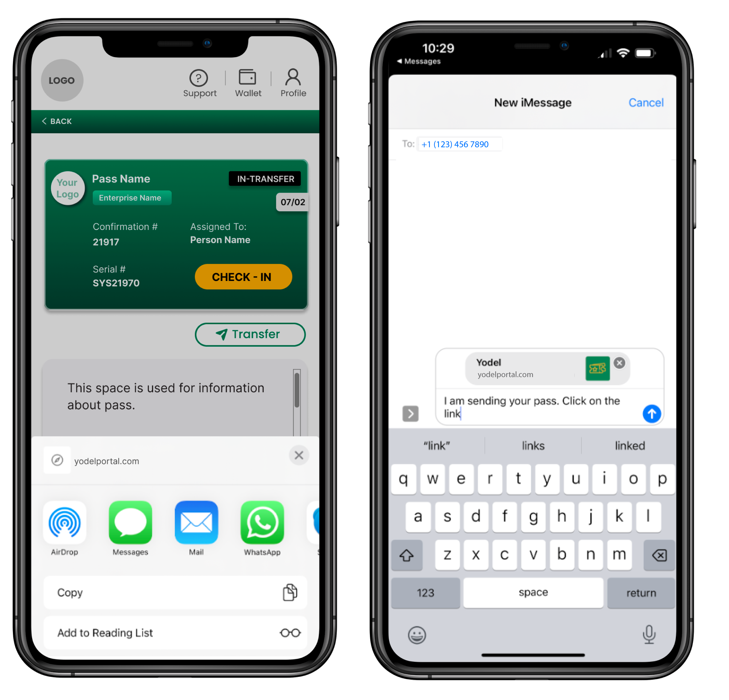 Yodel Portal Instructions
